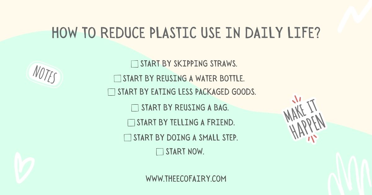 Everyday Choices to Reduce Plastic Use – The Eco Fairy