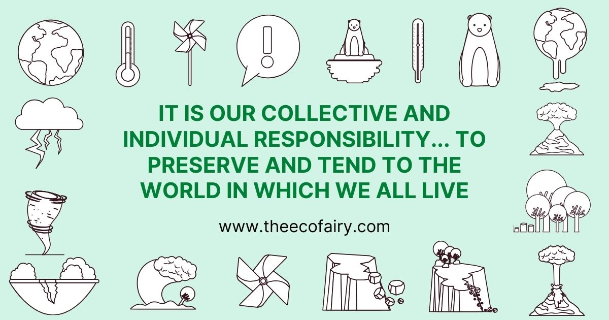 You Can Make a Difference – Fight Climate Change – The Eco Fairy